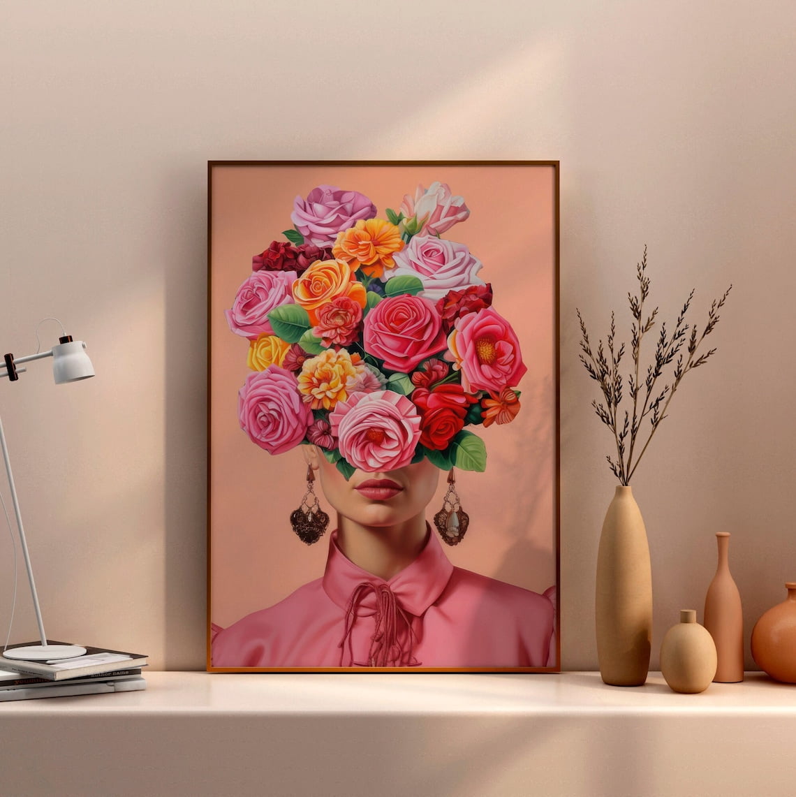 Frida Kahlo Print, Frida Kahlo Wall Art, Frida Kahlo Pop Art, Frida ...