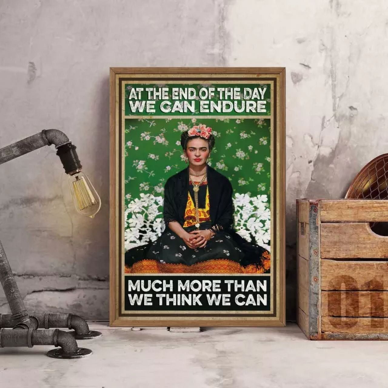 Frida Kahlo Quote We Can Endure Much More Than We Think Poster Print NO ...
