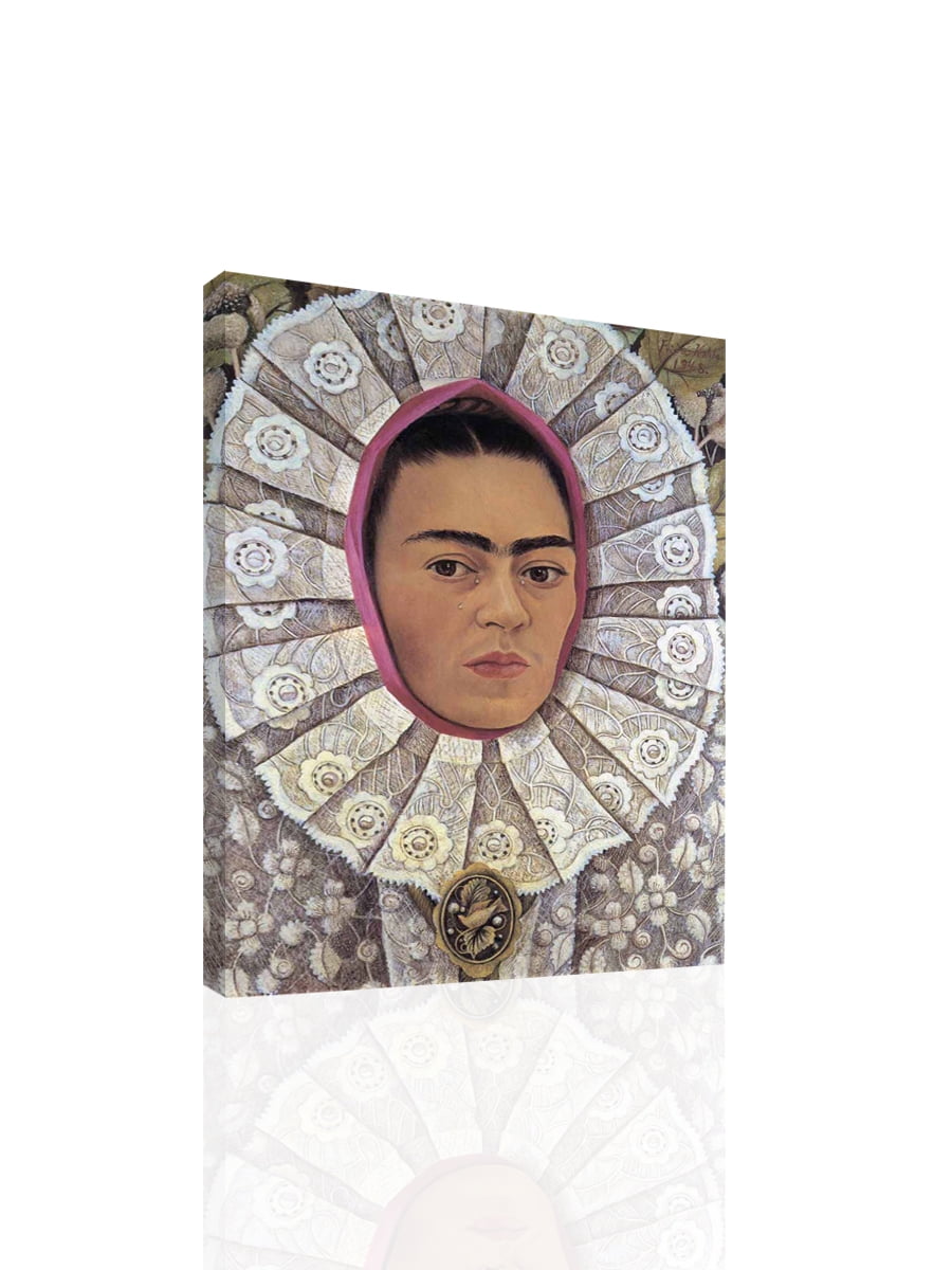 Frida Kahlo - Self Portrait 1948 - CANVAS or PRINT WALL ART - Walmart.com