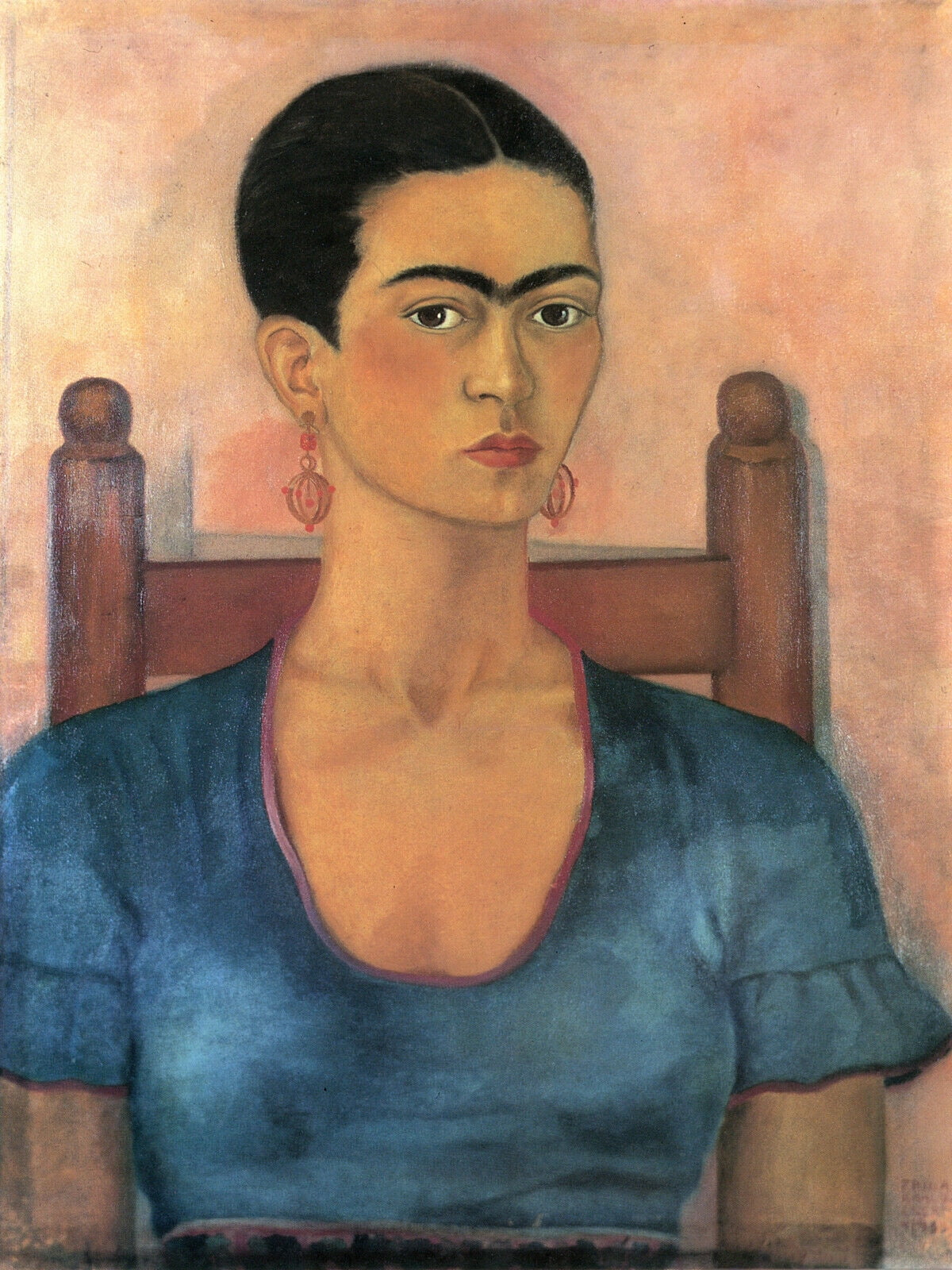 Frida Kahlo - Self Portrait III - CANVAS or PRINT WALL ART - Walmart.com