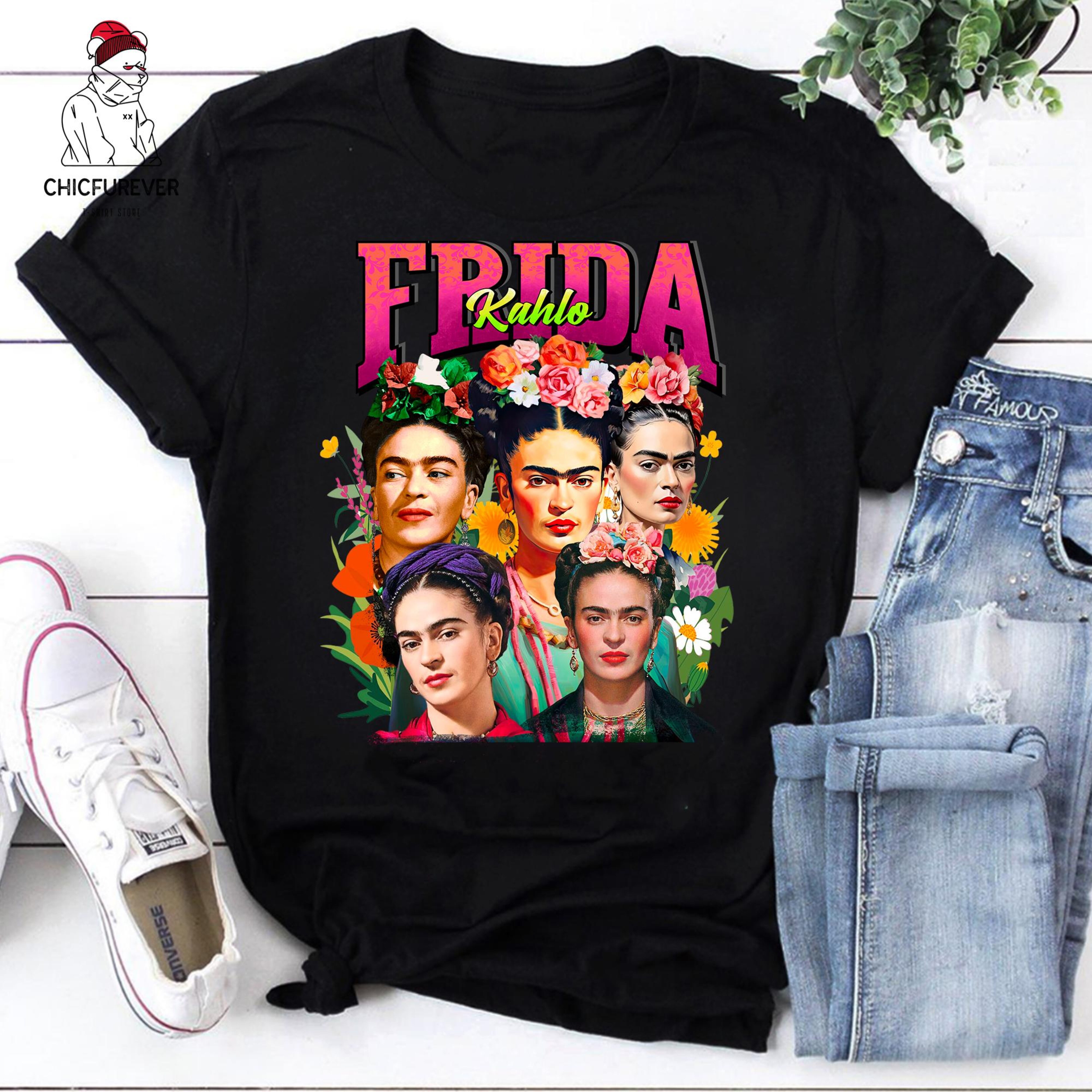 Frida Kahlo Vintage Bootleg Shirt, Frida Kahlo T-shirt, Empowerment Tee ...