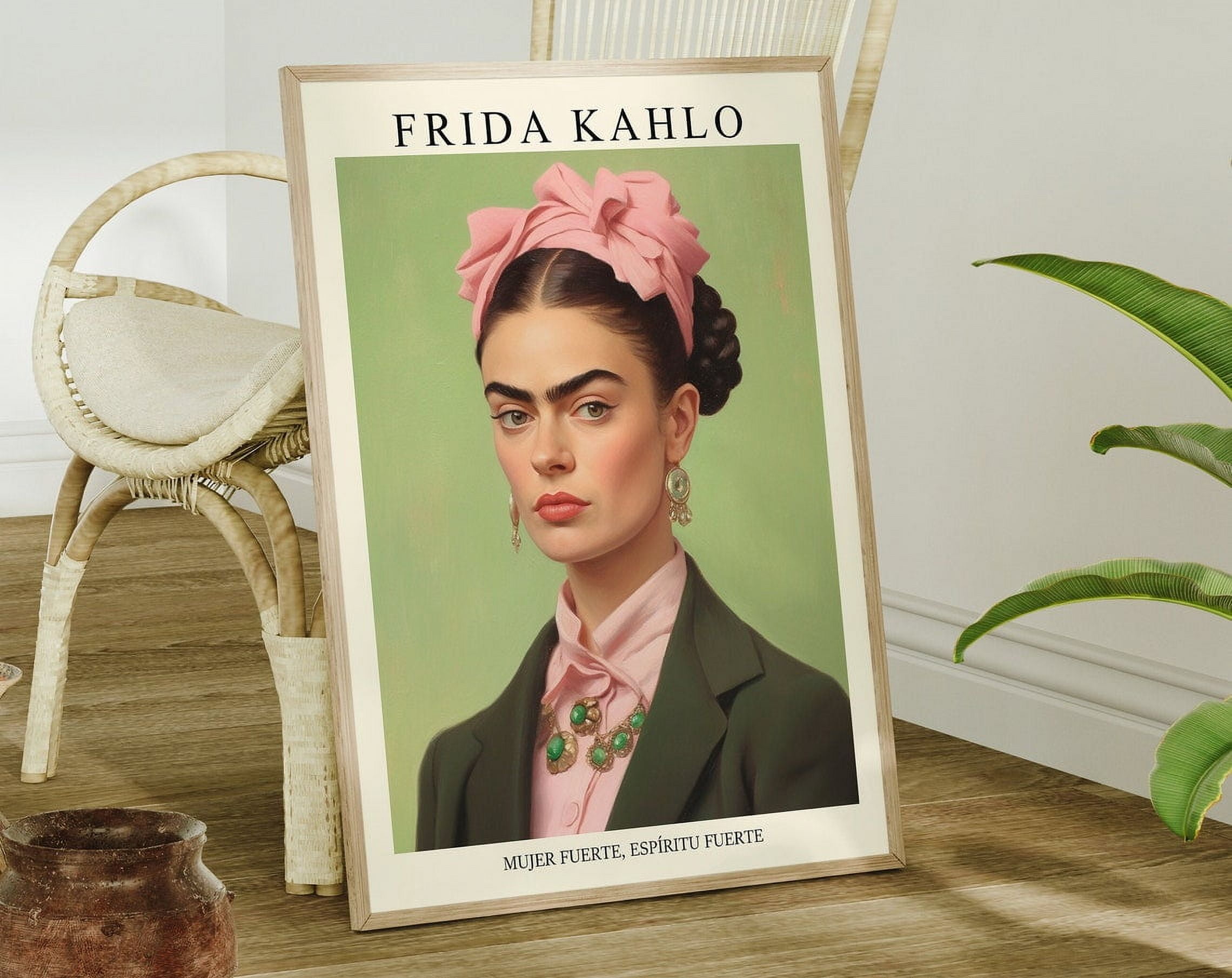 Frida Kahlo Vintage Photo Portrait, Frida Khalo Print, , Feminist Wall ...