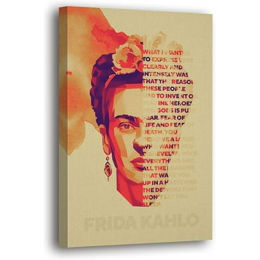 YCCJ-Frida Kahlo Wall Art Print, Home Decor Unframed Poster Wall Art ...