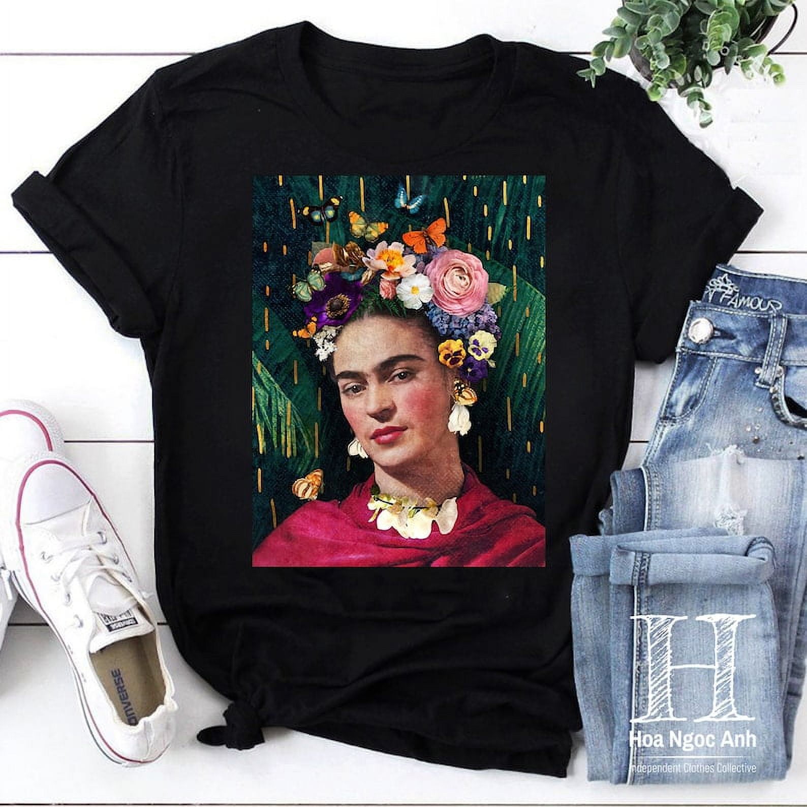 Frida Kahlo World Womenâ€™s Day Vintage T-Shirt, Funny Frida Kahlo Shirt, Frida Kahlo Feminist ...