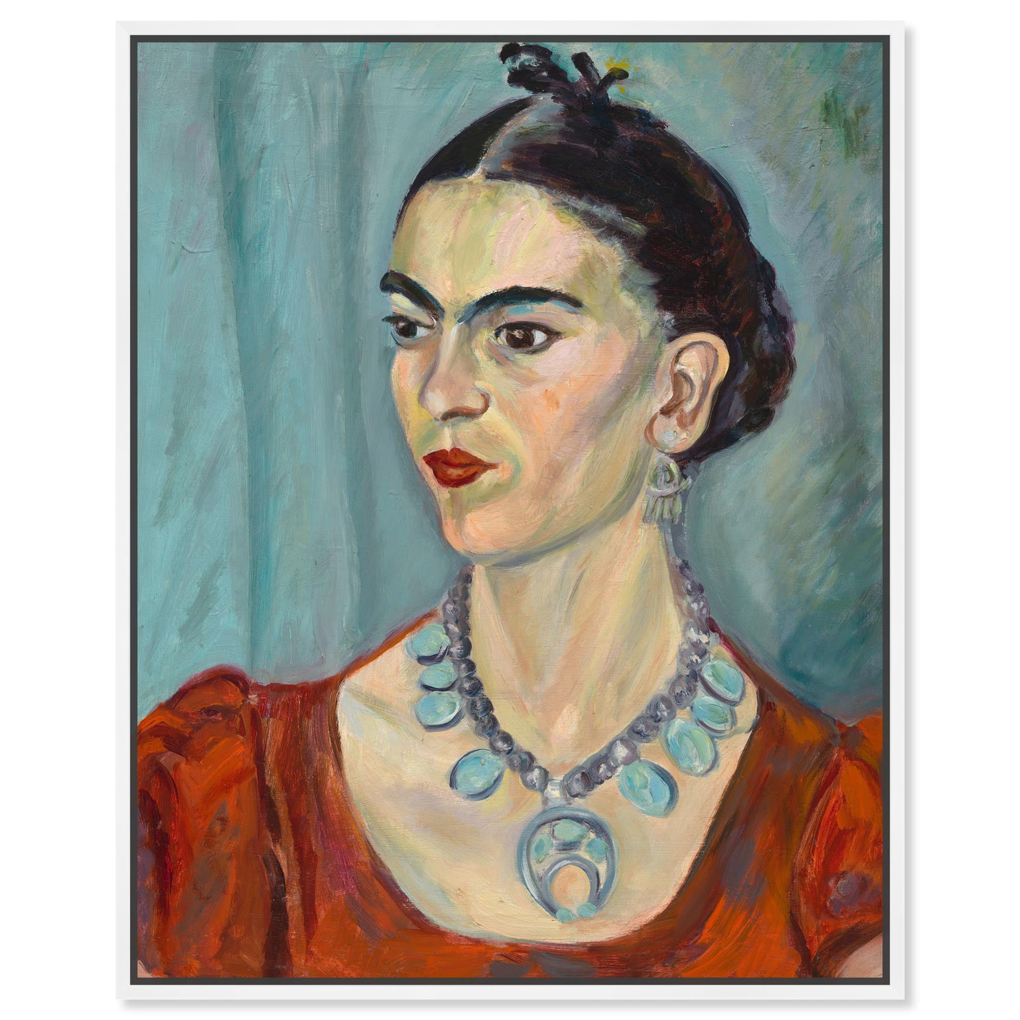 Frida Kahlo by Magda Pach 1933 Canvas Classic Portraits by Art Remedy ...