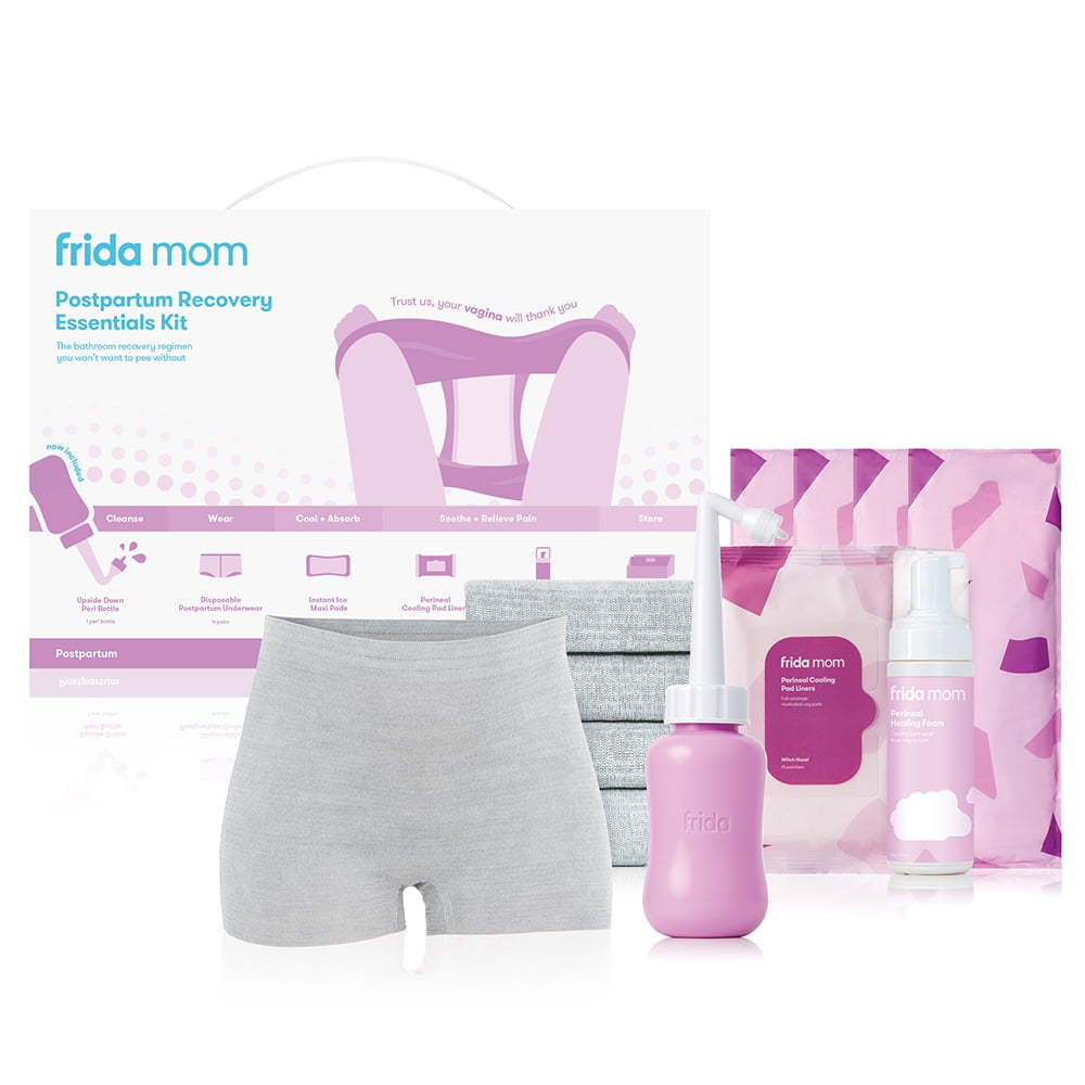 Frida Mom Postpartum Recovery Essentials Kit with Upside Down Peri ...