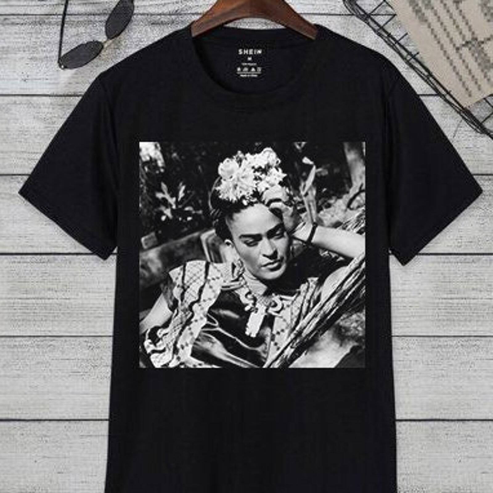 Frida the Feminist Icon, Frida's Flower Crown T-shirt, Frida Kahlo Tee, Frida's - Walmart.com