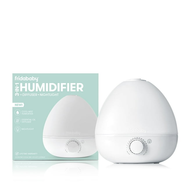 Frida Baby 3-in-1 Humidifier, Vaporizer for Infants & Kids, Essential ...