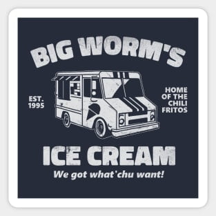 Friday - Big Worm'S Ice Cream Sticker Phone Decal Water Bottle Stickers ...