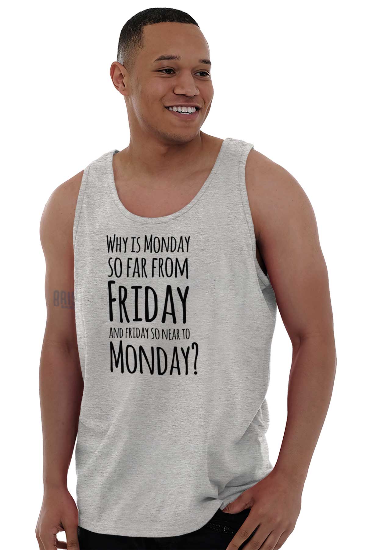 Friday Close Monday Weekend Vibes Tank Top T Shirts Men Women Brisco ...