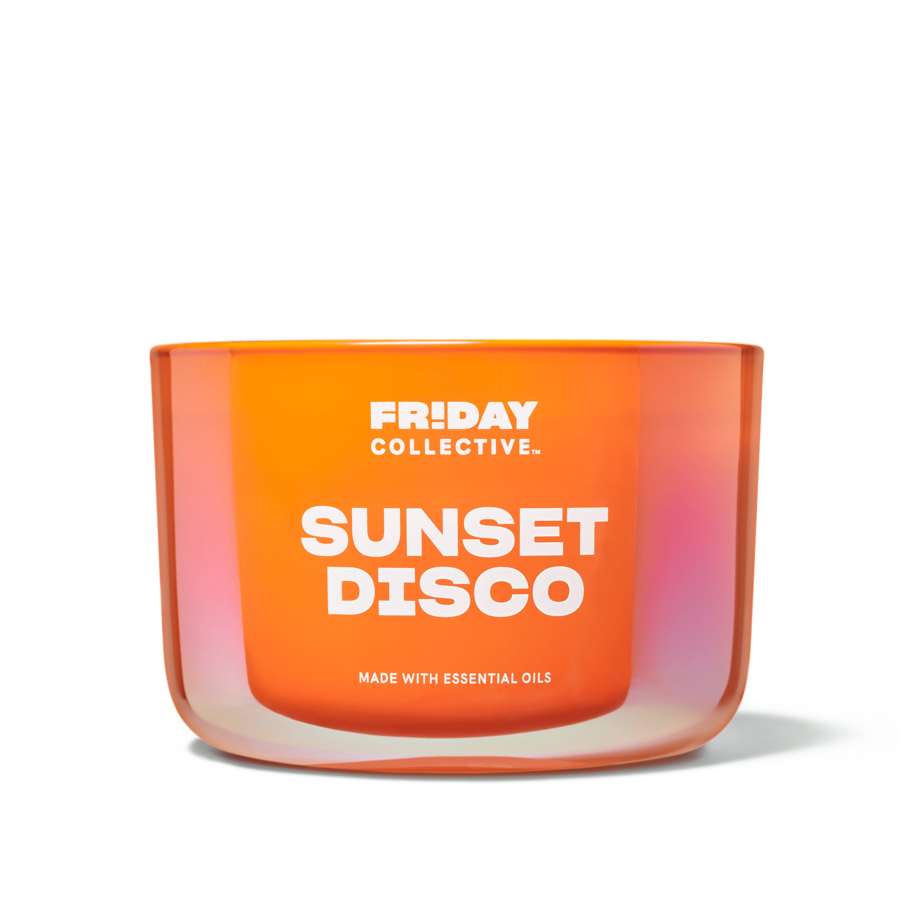 Friday Collective Sunset Disco 13.5oz Candle - Walmart.com