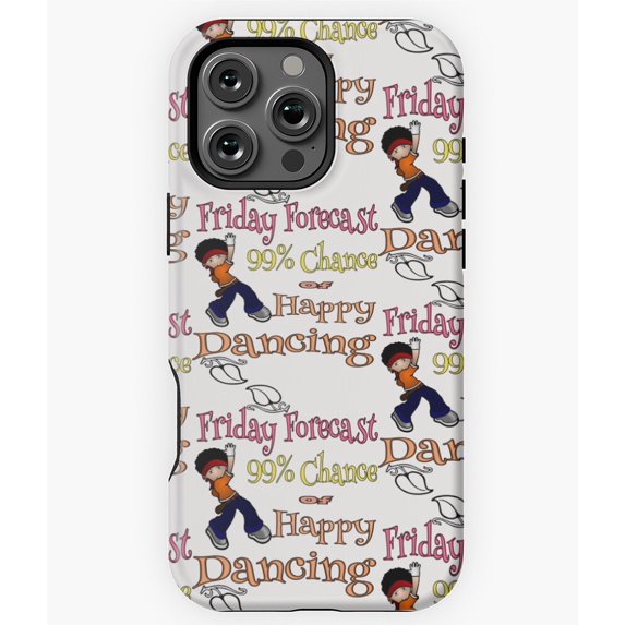 Friday Forecast Funny Weekend Quote Phone Case for iPhone 16 15 14 13 ...
