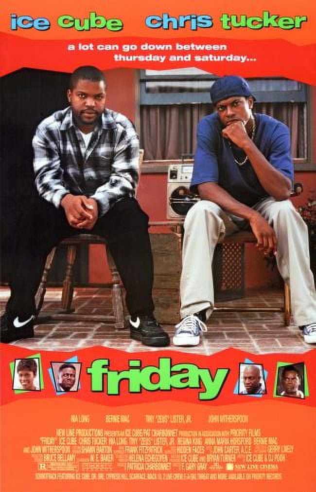 Friday Movie Poster 12x16 Art Print on Metal Sign 12in x 16in Multi ...