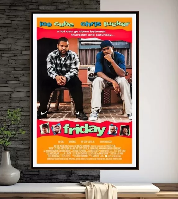 Friday Movie Poster, High Quality Print, Movie Art, Wall Decor, Film ...