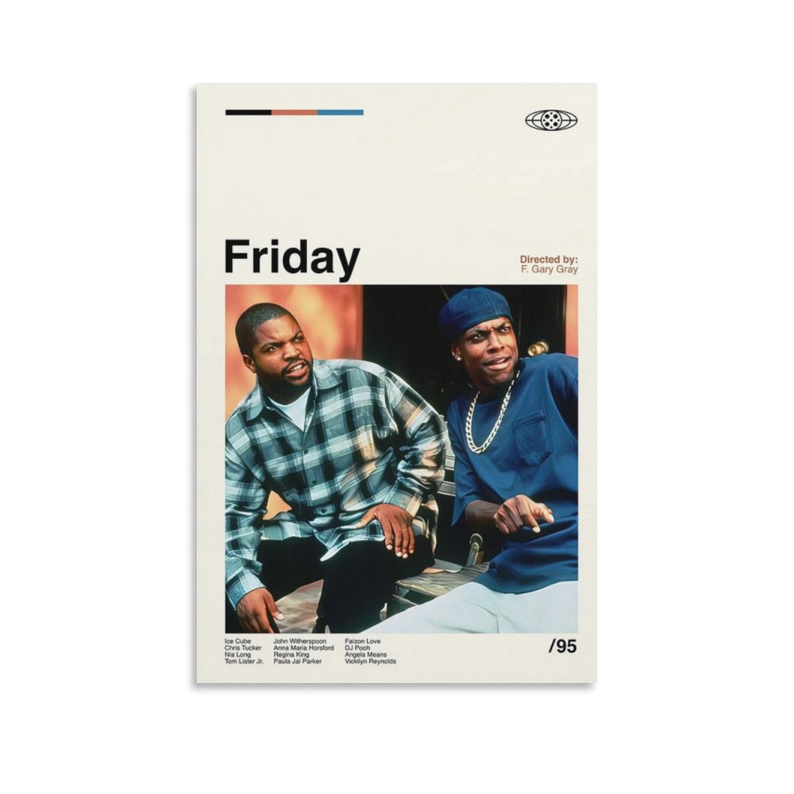 Friday Movie Poster, Friday Poster, Modern Art Print, Print Wall Art ...