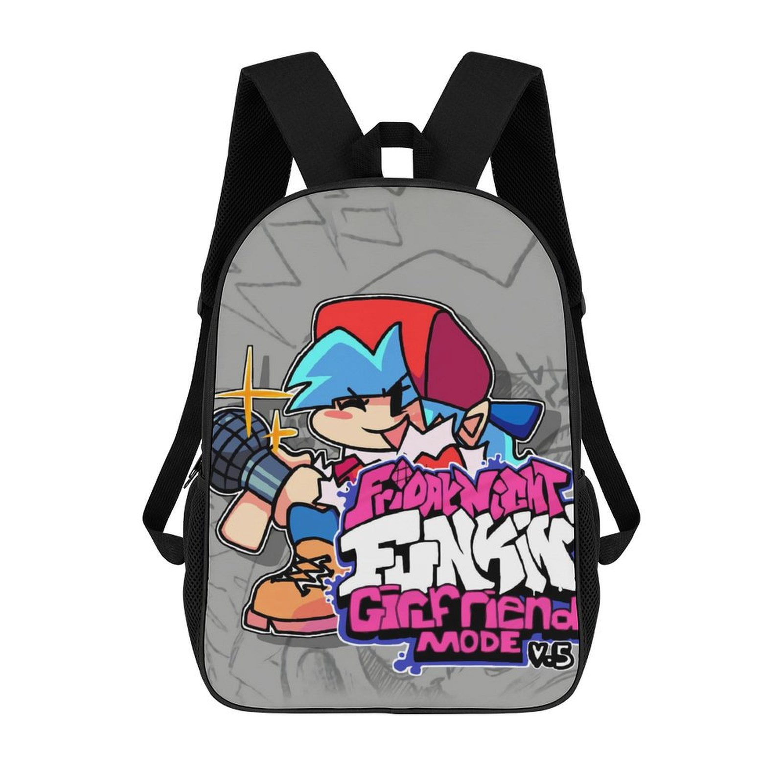 Friday Night Funkin Backpack, 17-Inch Laptop Backpack, High Capacity ...