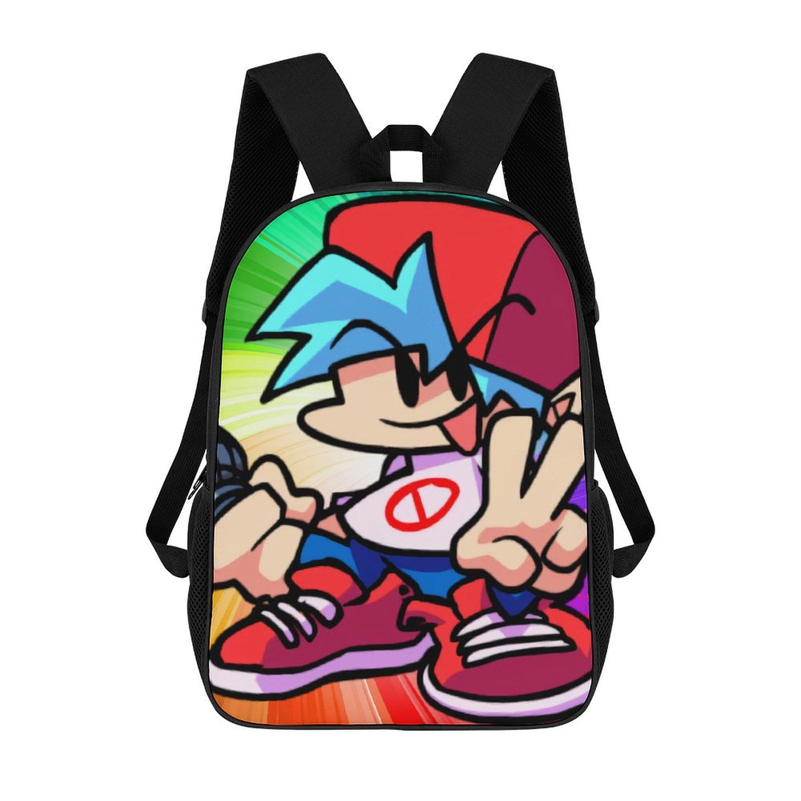 Friday Night Funkin Backpack, 17-Inch Laptop Backpack, High Capacity ...