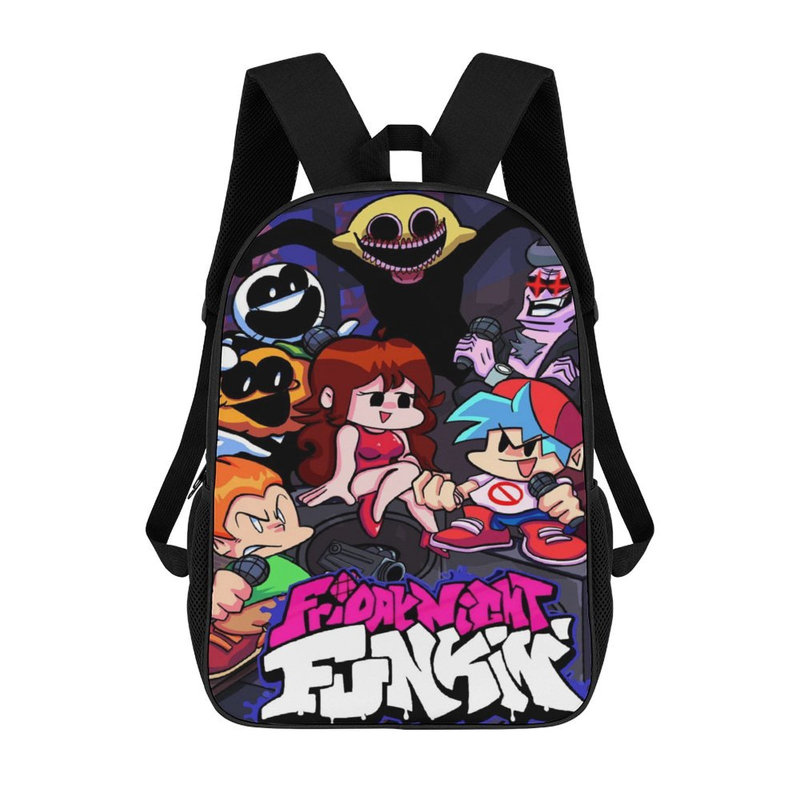 Friday Night Funkin Backpack, 17-Inch Laptop Backpack, High Capacity ...