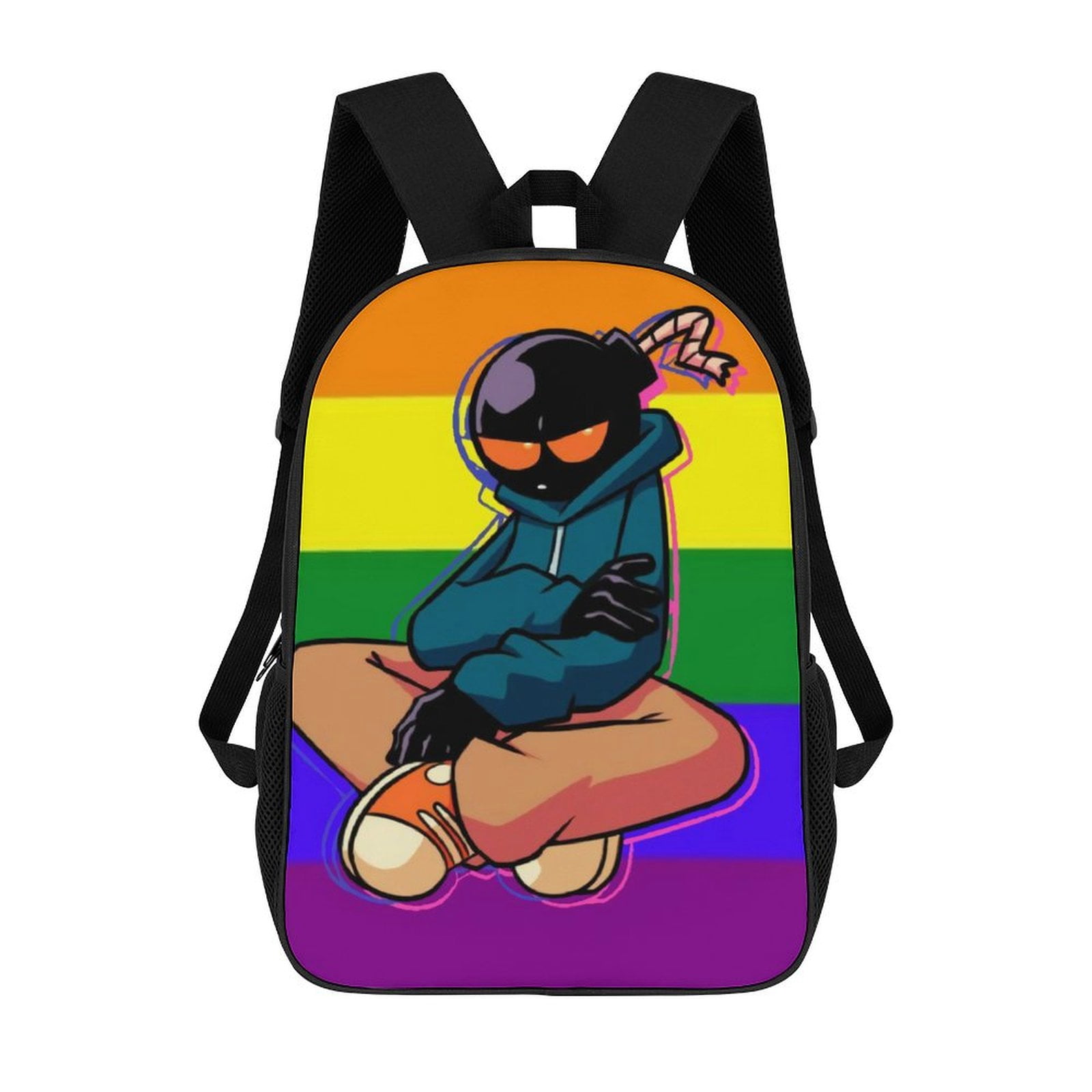 Friday Night Funkin Backpack, 17-Inch Laptop Backpack, High Capacity ...