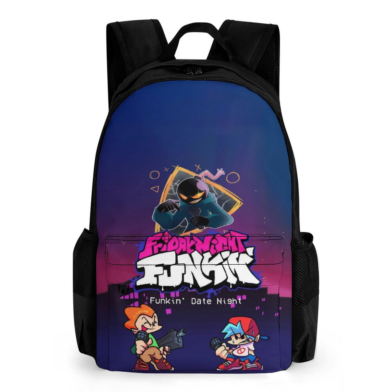 Friday Night Funkin Backpack, Durable Laptop Backpack, Water Resistant ...