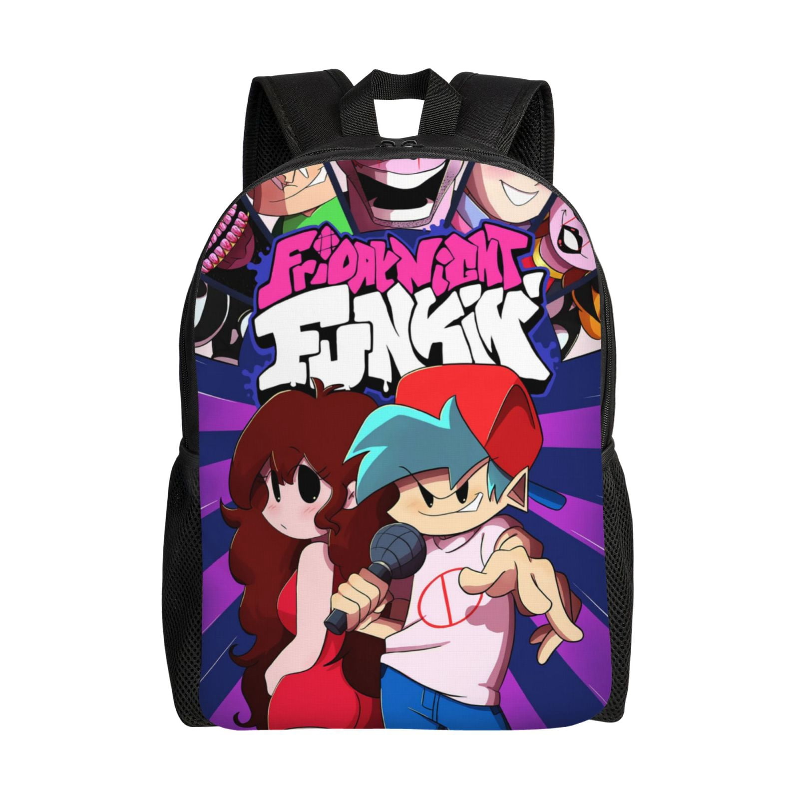Friday Night Funkin Backpack, Travel Laptop Backpack, Water Resistant ...