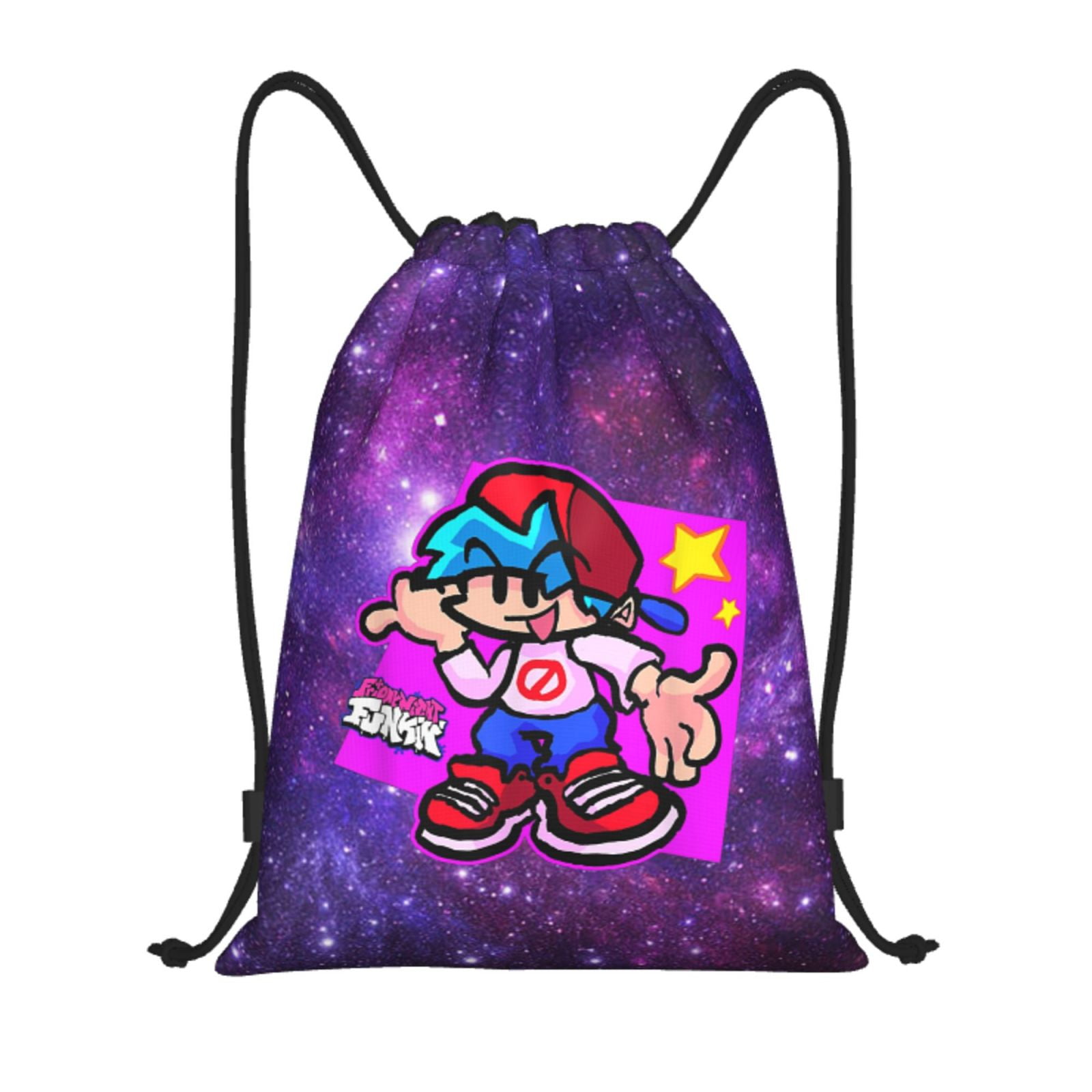 Friday Night Funkin Drawstring Backpack For Adults Youth Unisex Gym ...