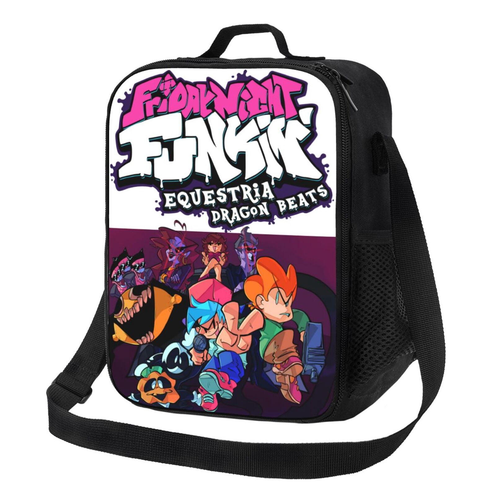 Friday Night Funkin Lunch Bag, Reusable Lunch Tote Bag, Insulated ...