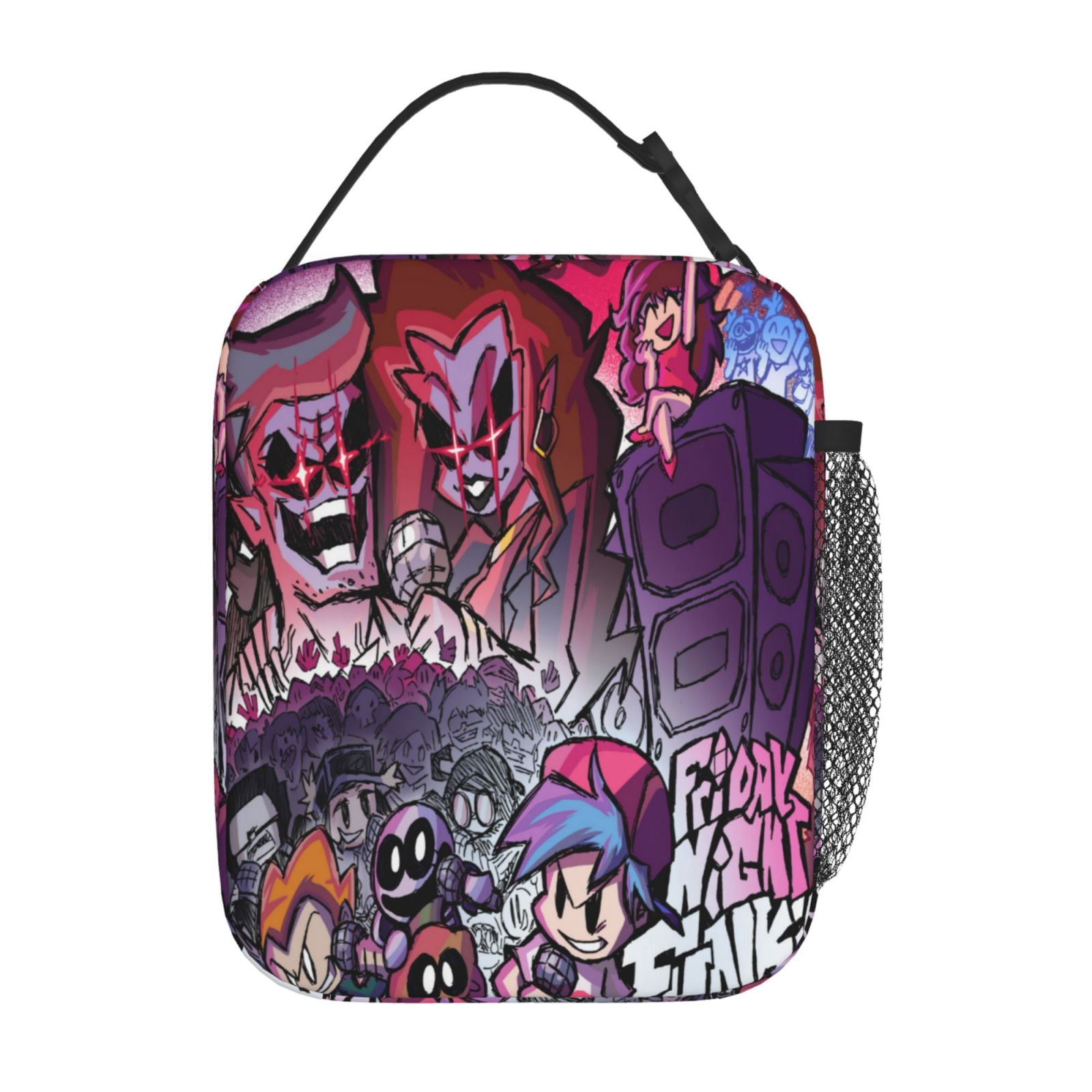 Friday Night Funkin Lunch Bags, Reusable Lunch Tote Bags For Office ...