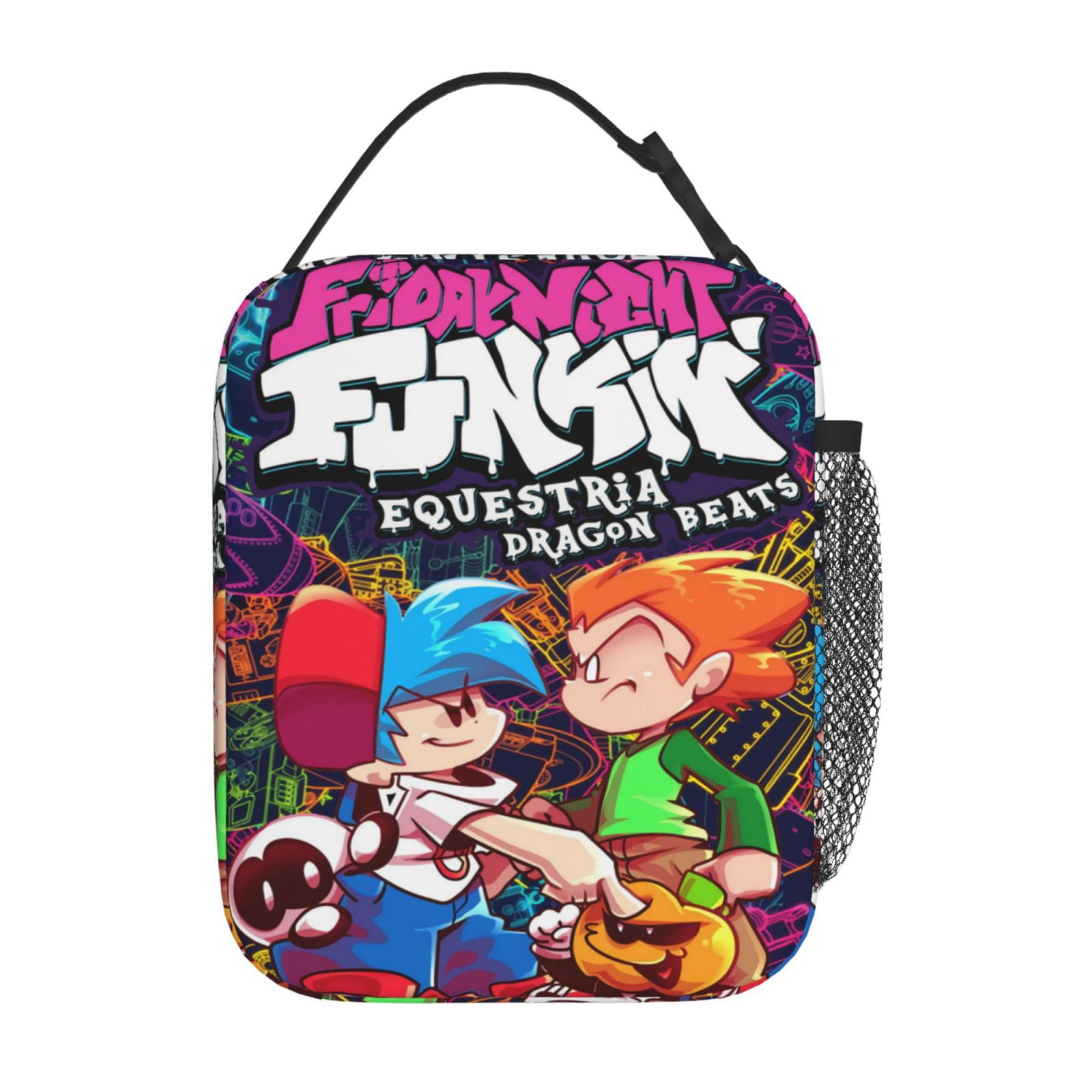 Friday Night Funkin Lunch Bags, Reusable Lunch Tote Bags For Office ...