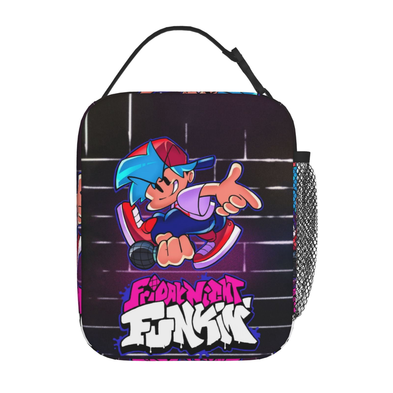 Friday Night Funkin Lunch Bags, Reusable Lunch Tote Bags For Office ...