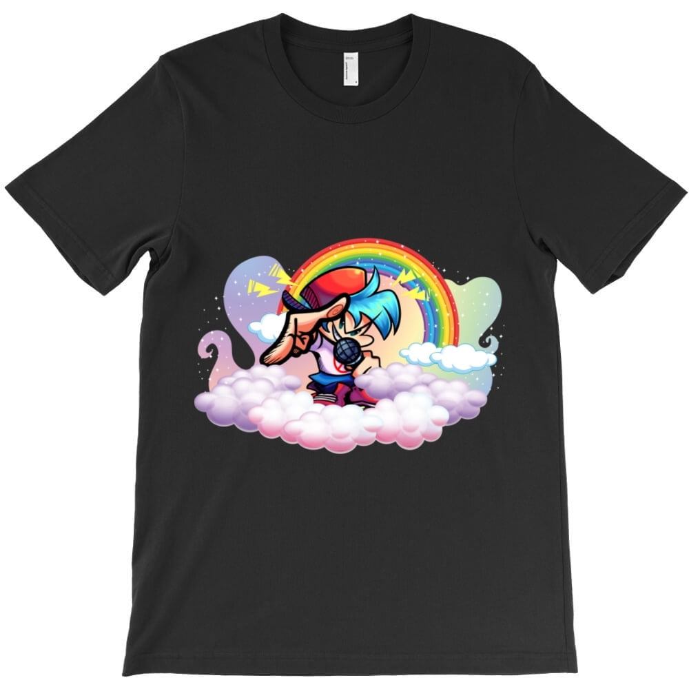 Friday Night Funkin' Rainbow Star Boyfriend Street Style Graphic ...