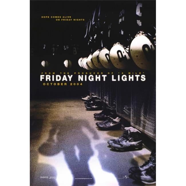 Friday Night Lights Movie Poster - 11 x 17 - Walmart.com
