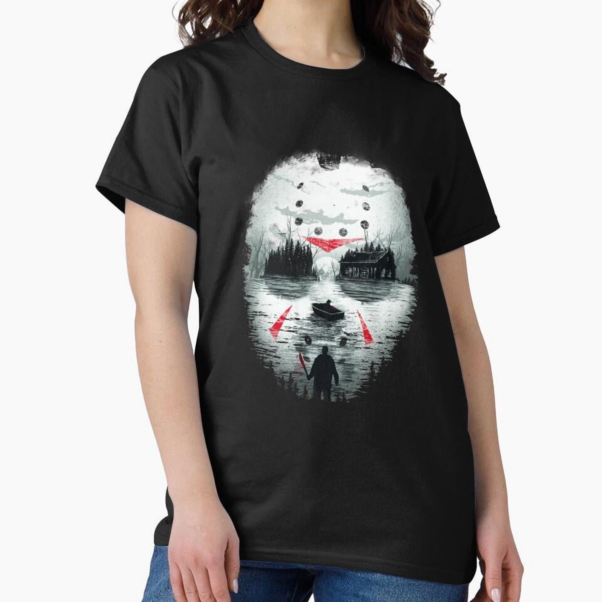 Friday Night Terror Retro 80s Slasher Movie Marathon H19124 T-Shirt ...