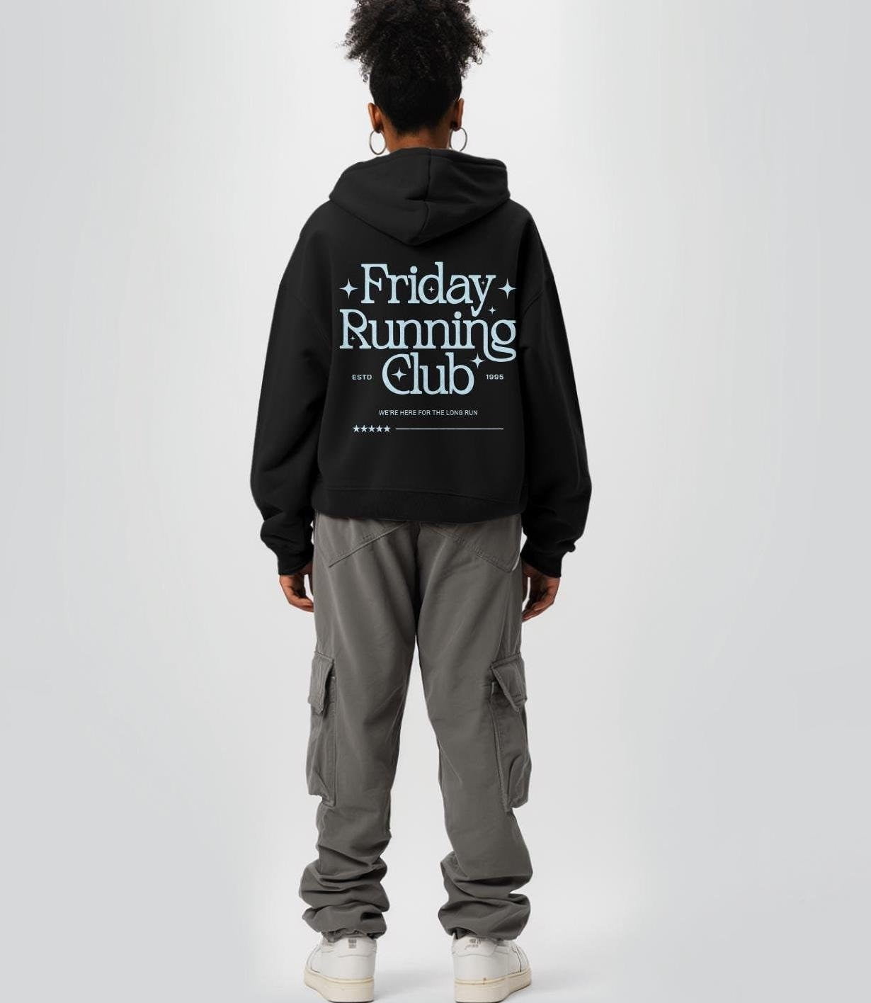 Friday Running Club Retro – Unisex Heavy Blend T-Shirt, 90s Athletic ...