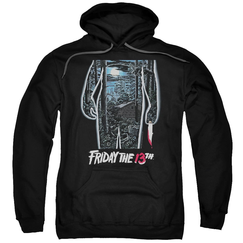 Trevco Sportswear WBM620-AFTH-2 Friday The 13th Poster Adult Pullover ...