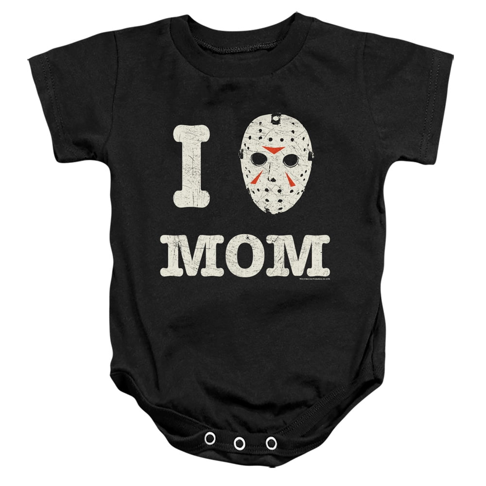 Friday The 13Th Mommas Boy Unisex Infant Snap Suit for Baby (6 Months ...