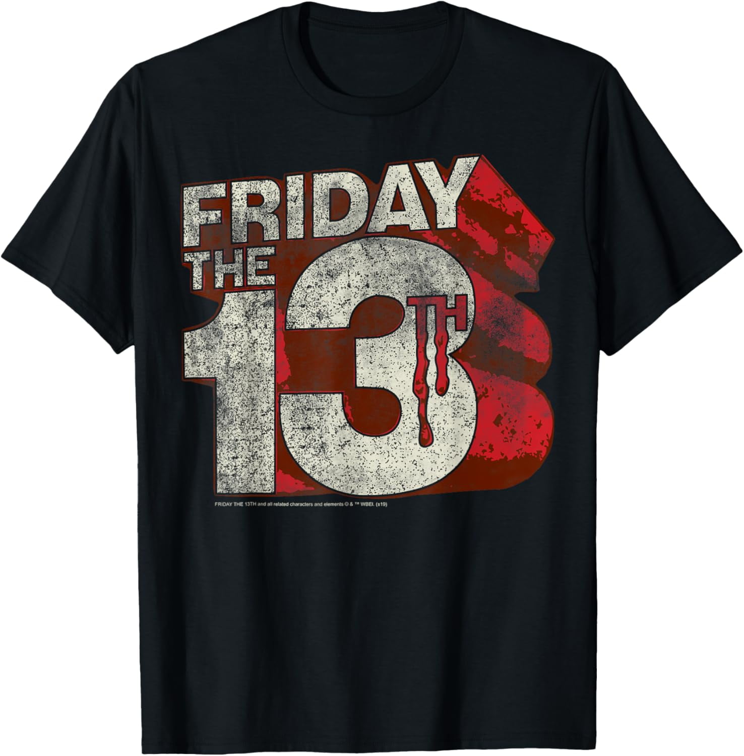Friday The 13th 3D Logo T-Shirt - Walmart.com