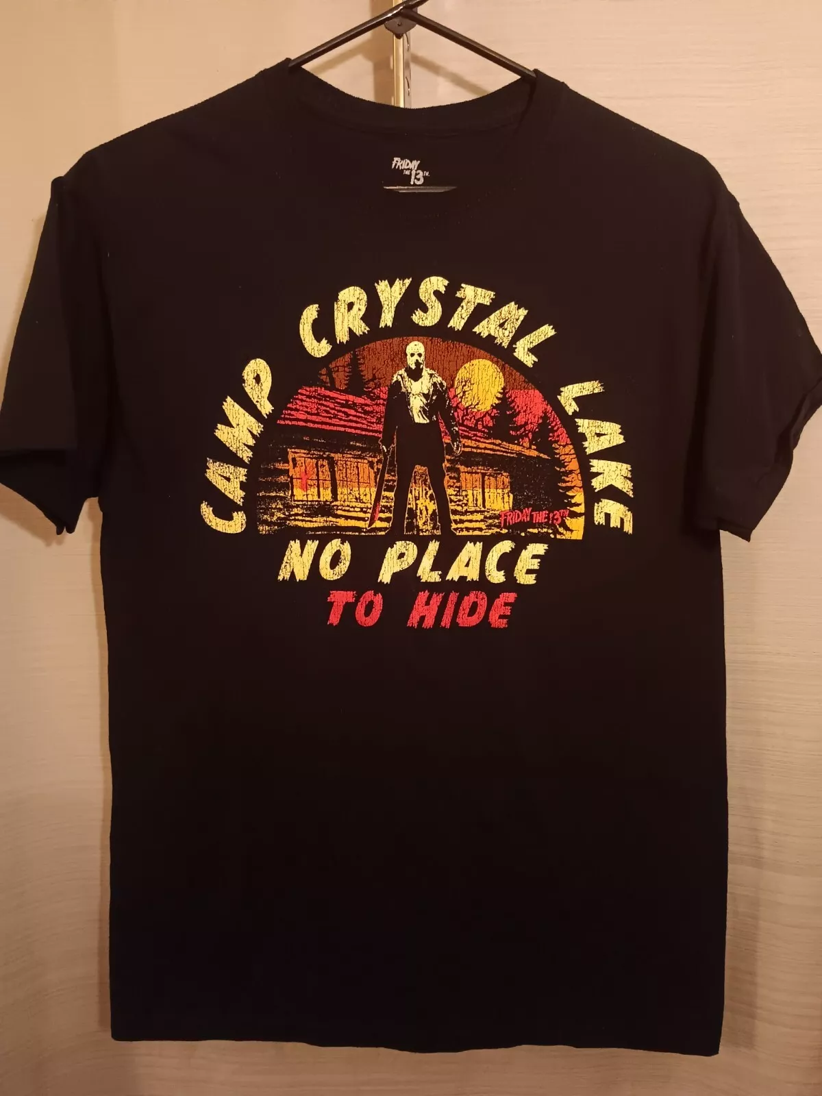 Friday The 13th Camp Crystal Lake Jason No Where To Hide Shirt ...