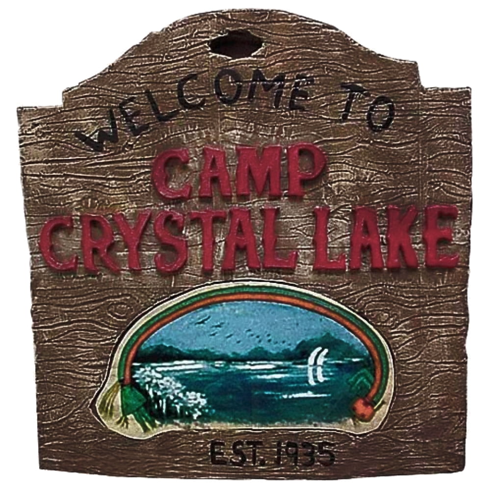 Customer reviews for Friday The 13th Camp Crystal Lake Sign | Walmart.com
