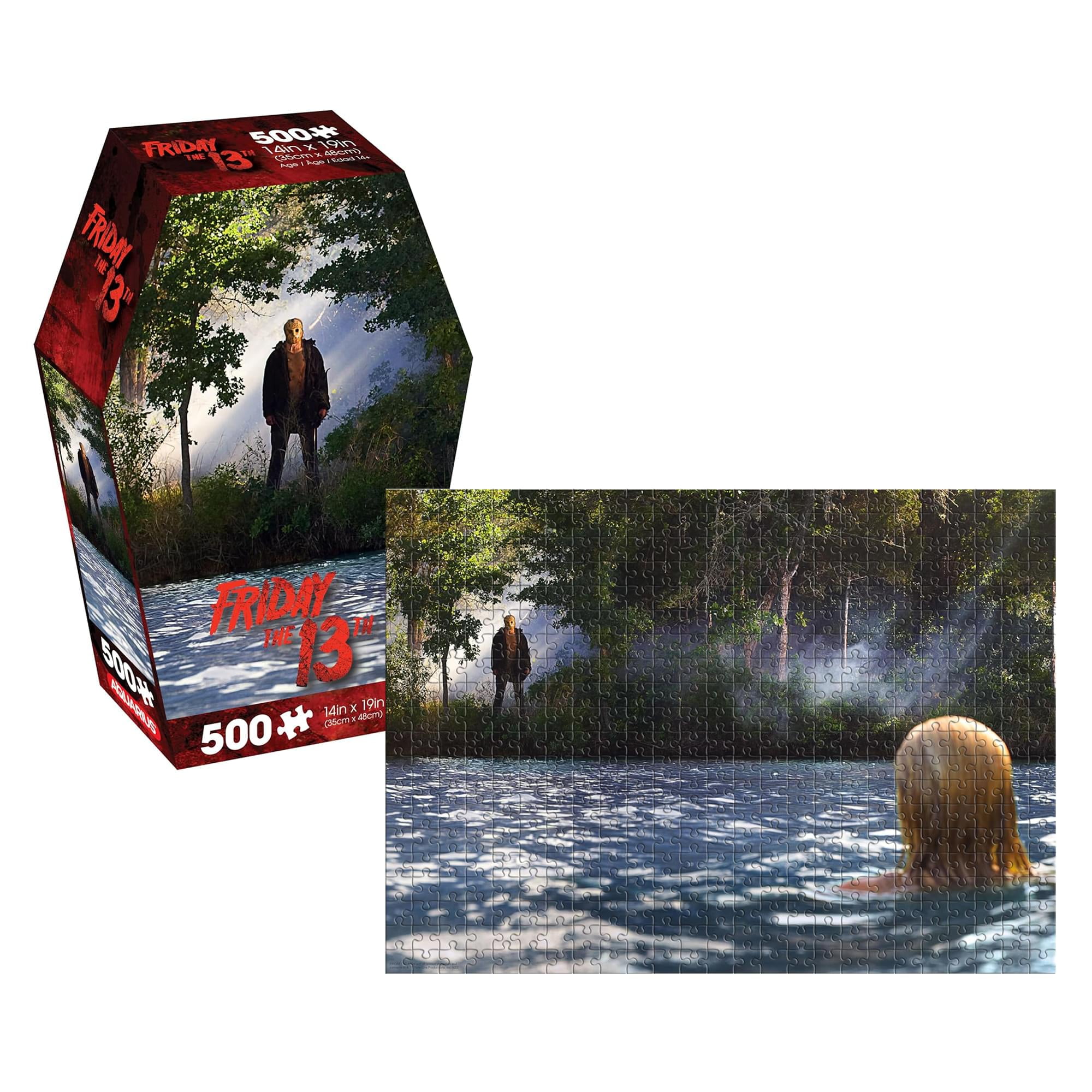 Friday The 13th Coffin Box 500 Piece Jigsaw Puzzle - Walmart.com