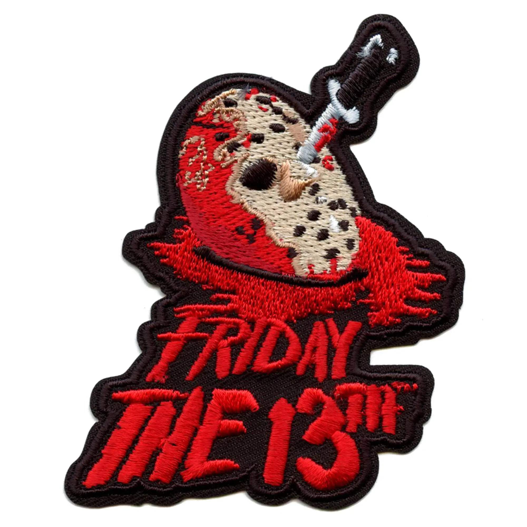 Friday The 13th Dead Jason Patch Bloody Classic Horror Embroidered Iron ...