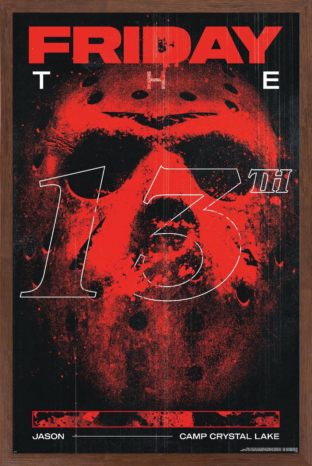 Friday The 13th - Jason Camp Crystal Lake Wall Poster, 22.375" x 34 ...