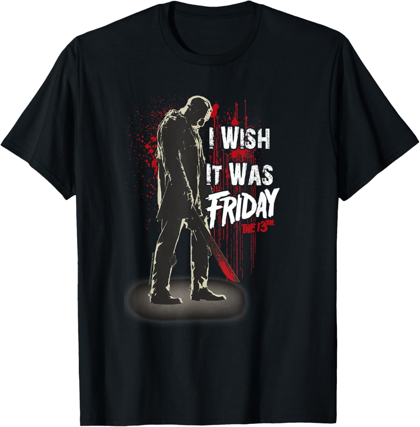Friday The 13th Jason I Wish it Was Friday T-Shirt - Walmart.com