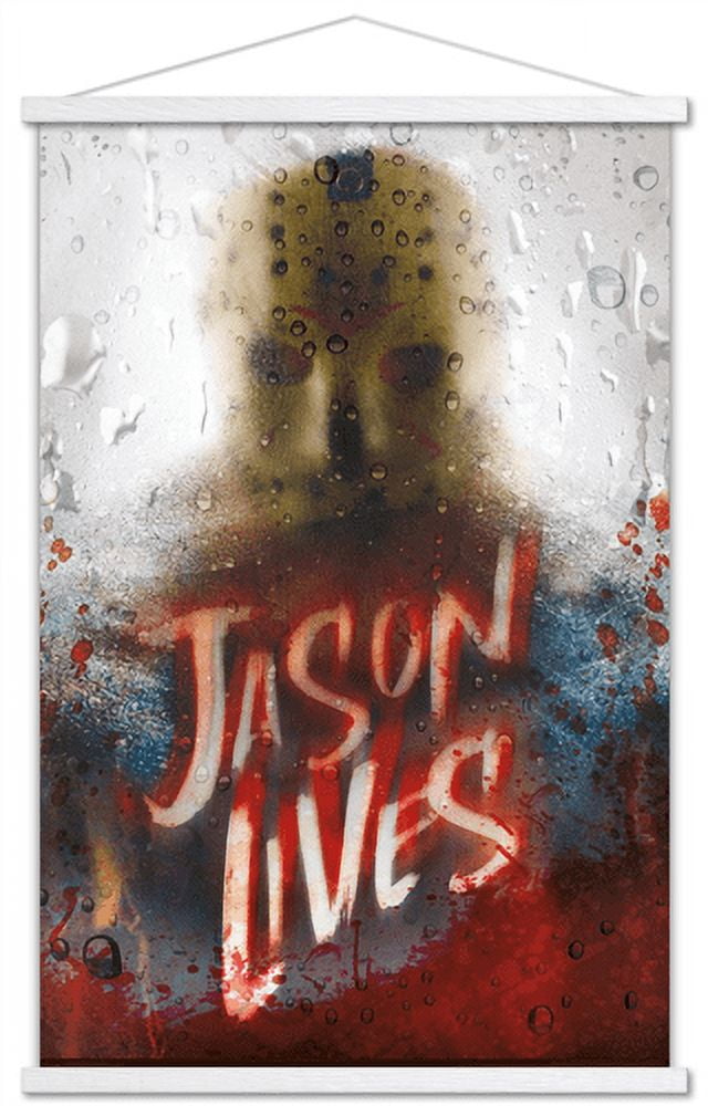 Friday The 13th - Jason Lives Wall Poster with Magnetic Frame, 22.375 ...
