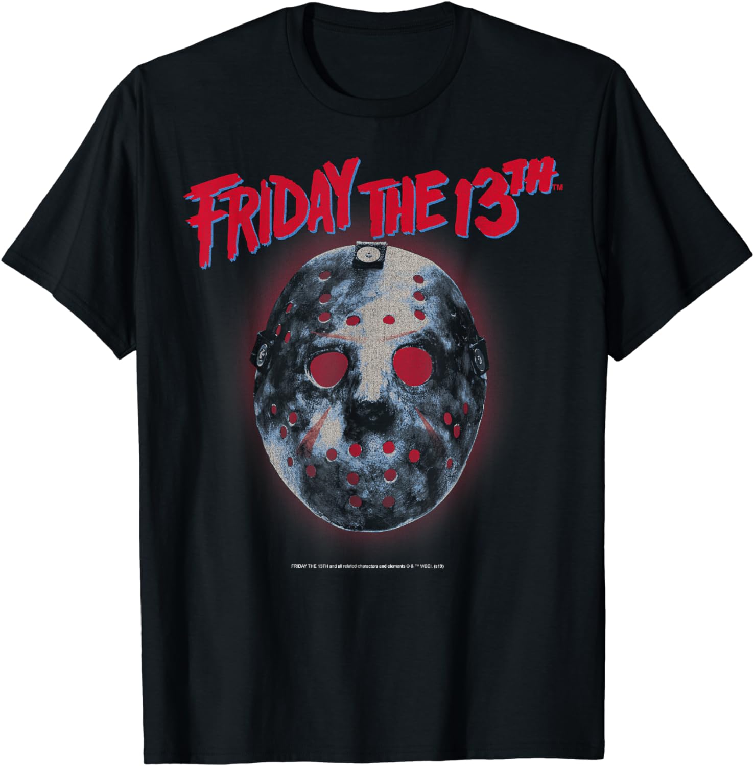 Friday The 13th Jason Mask Logo T-Shirt - Walmart.com