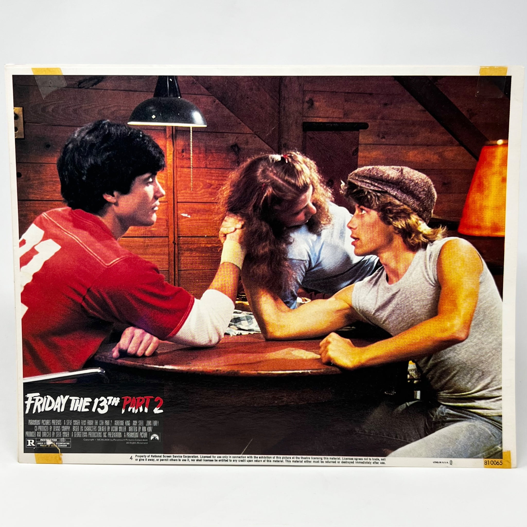 Friday The 13th Part 2 Horror Movie Lobby Cards Poster No.4 - Walmart Business Supplies