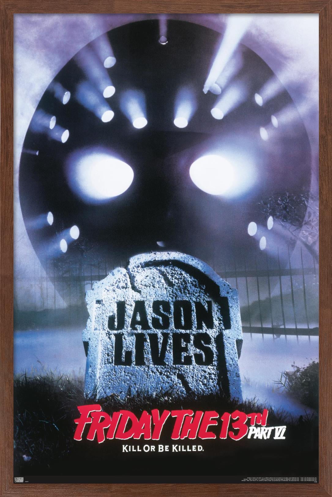 Friday The 13th Part Vi: Jason Lives - One Sheet Wall Poster, 14.725" x ...