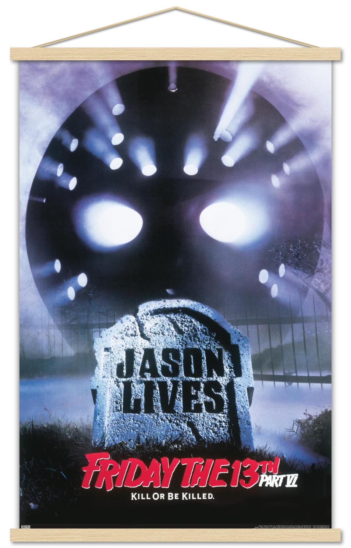 Friday The 13th Part Vi: Jason Lives - One Sheet Wall Poster with ...