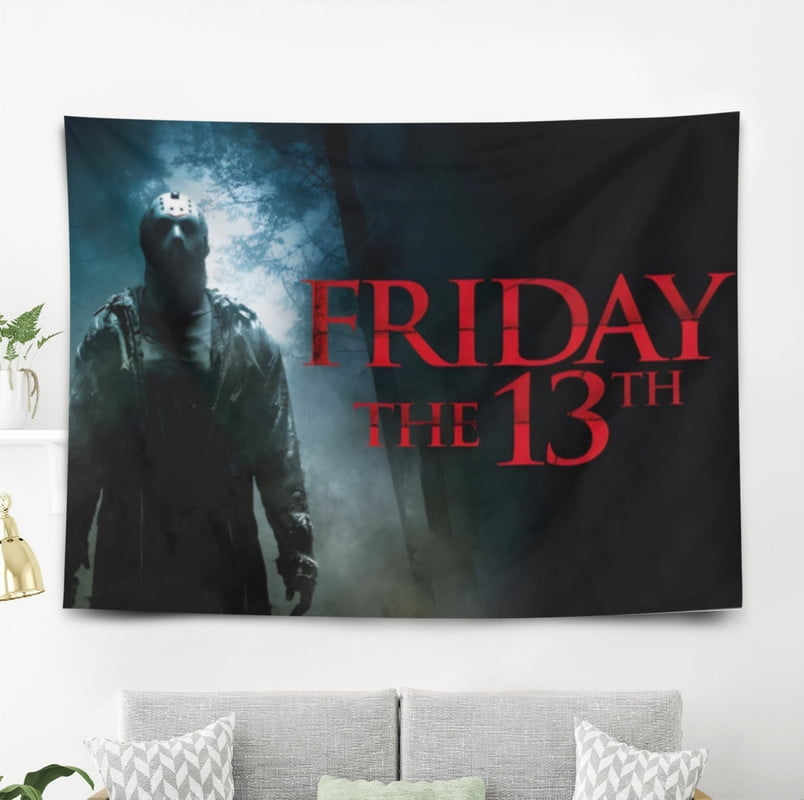 Friday The 13th Tapestry Gift Wall Hanging Backdrop for Room Bedroom ...