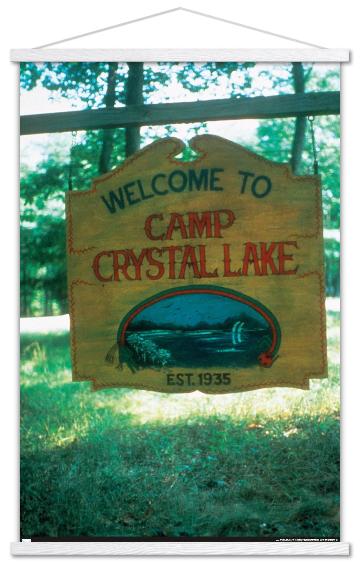 Friday The 13th - Welcome To Camp Crystal Lake Wall Poster with ...